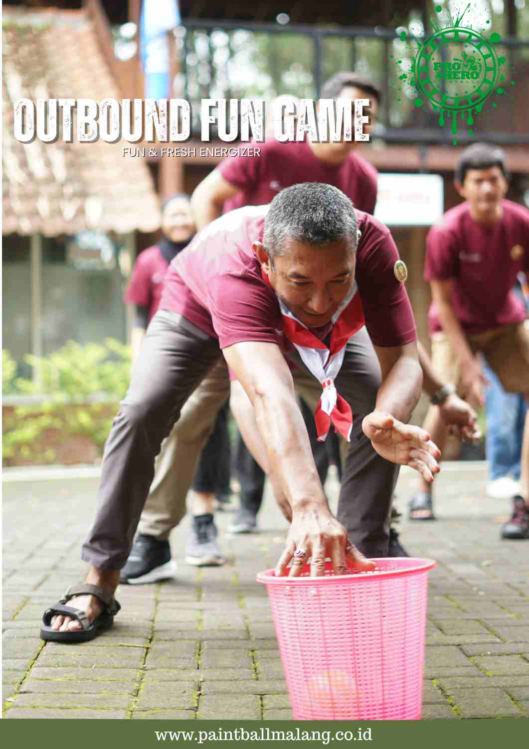Paket Outbound Fun Game di Batu – Pro Hero Paintball